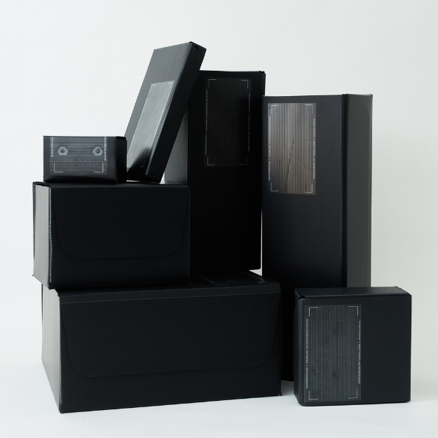 Sustainable reusable shipping packaging from rhinopaq